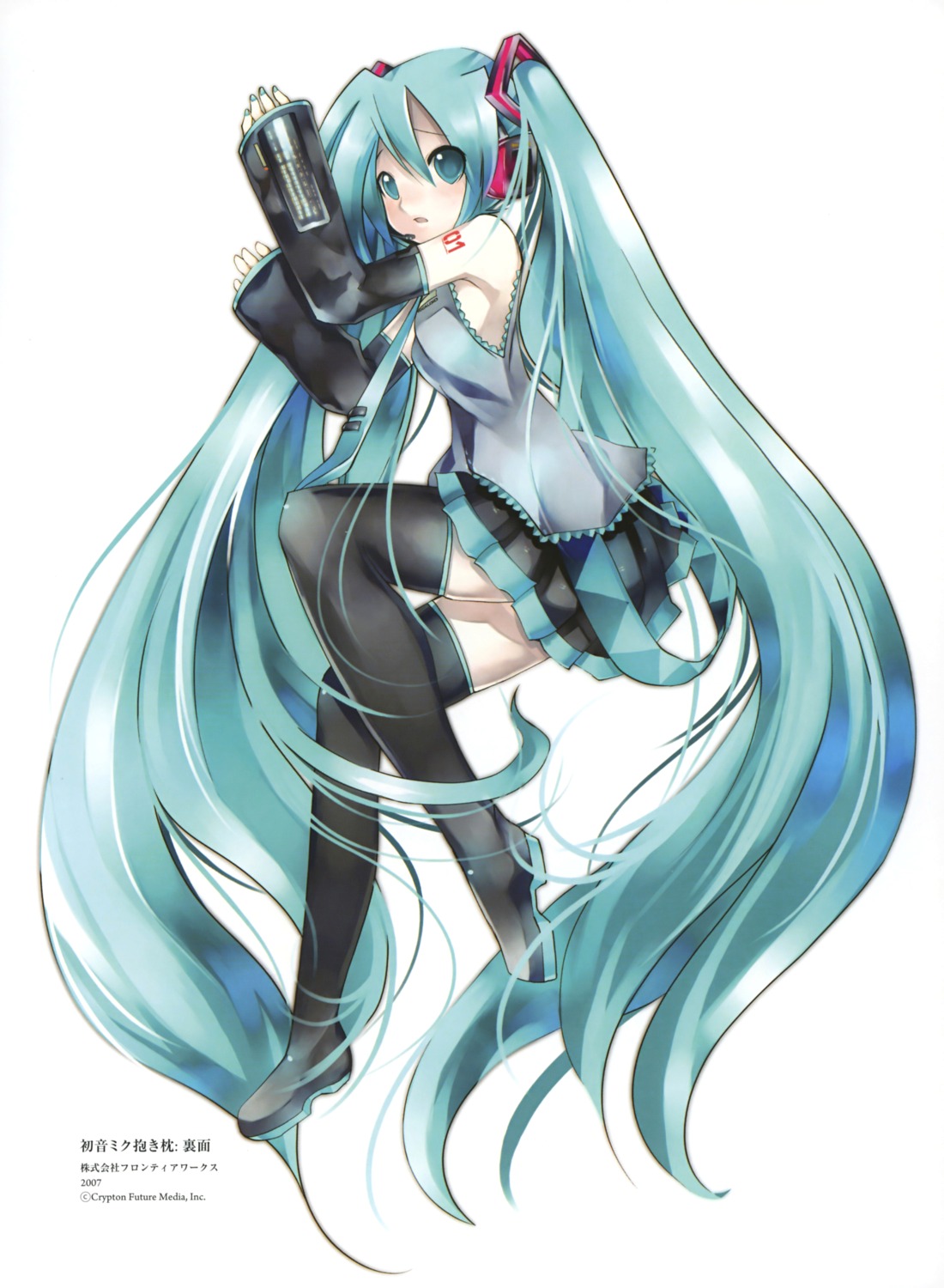kei vocaloid hatsune miku dakimakura thighhighs | #178836 | yande.re